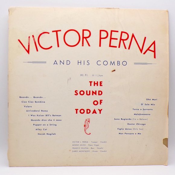 Source Unknown | Media | Victor Perna And His Combo The Sound Of Today ...